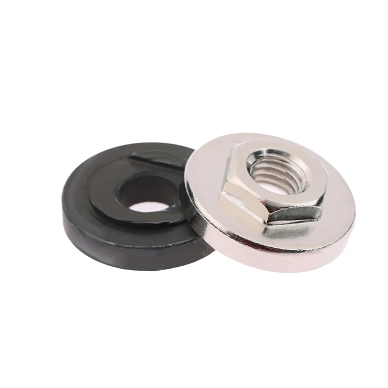 2Pcs/Set Hex Nut Thread Angle Grinder Inner Outer Flange Nut Set For ...