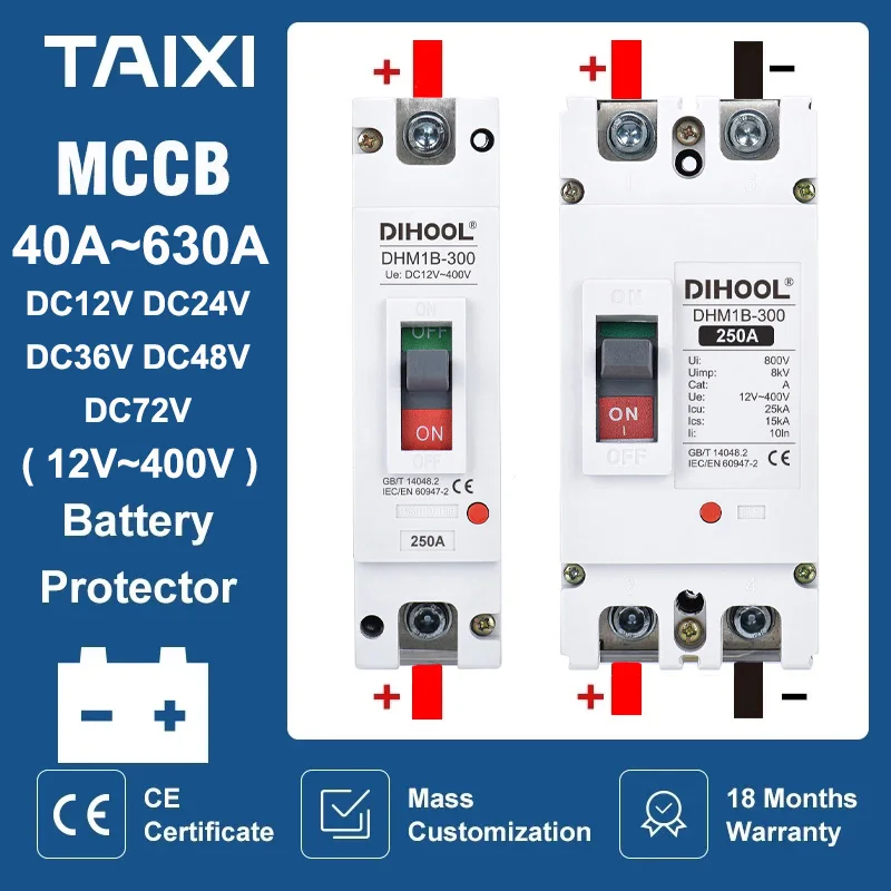 DC-12V-24V-48V-72V-MCCB-250A-Moulded-Case-Circuit-Breaker-Battery-100A ...
