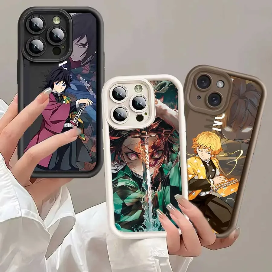 Anime Demon Slayer Silicone Case Cover for RENO 12 Pro 5G (S16425)