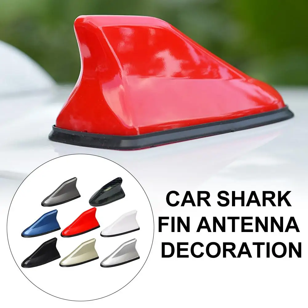 Upgraded Shark Fin Antenna Signal Amplifier Car Roof FM Radio Enhanced ...
