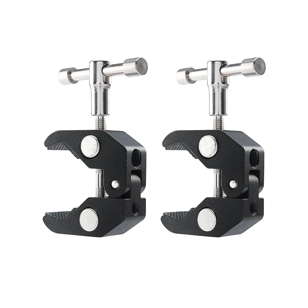 2-Pcs-Aluminum-Super-Crab-Clamp-for-SLR-Camera-Rig-LCD-Monitor-Studio ...