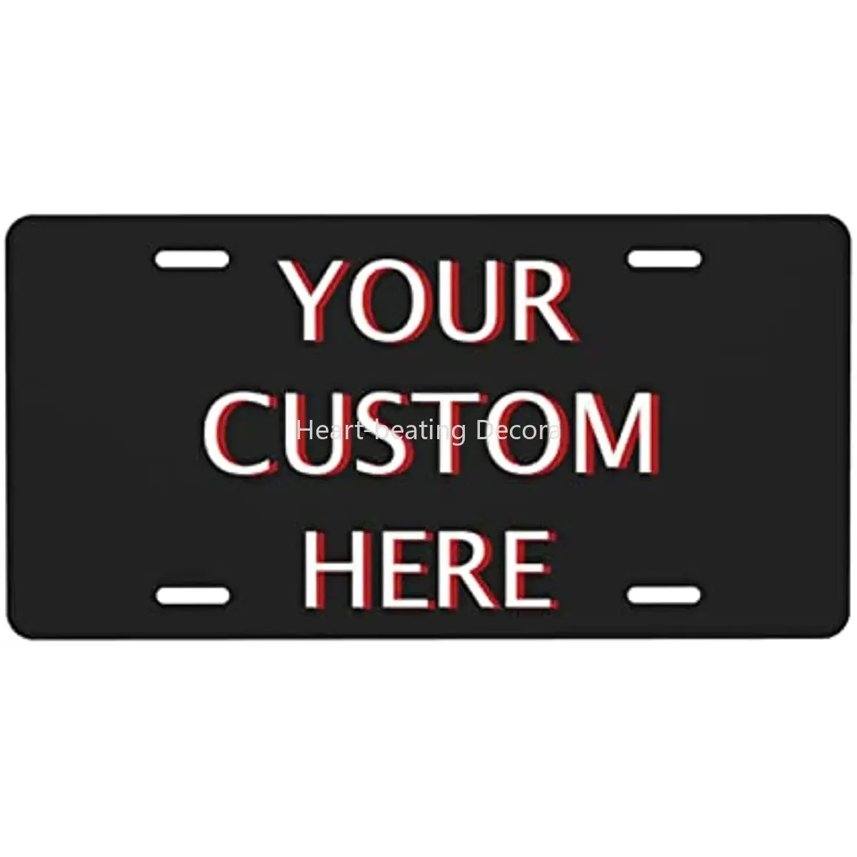 Custom-License-Plate-Add-Your-Personalized-Picture-Text-Logo-Auto-Car ...