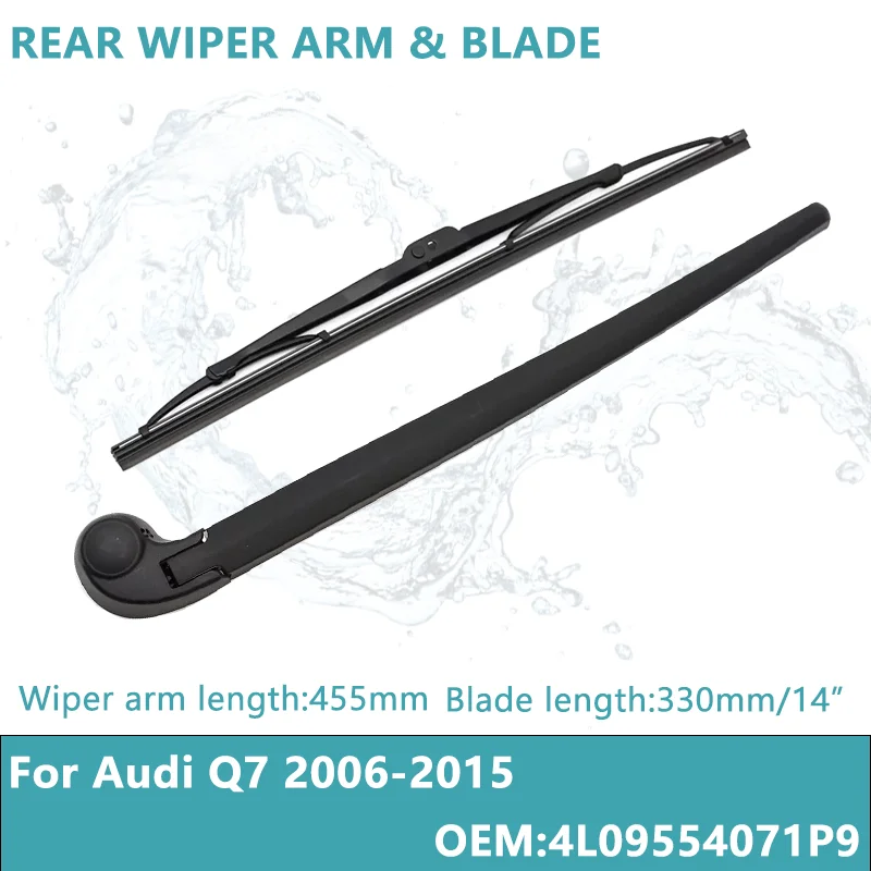 Car-Rear-Wiper-Blades-Back-Window-Wipers-Arm-For-AUDI-Q7-Hatchback-2006 ...