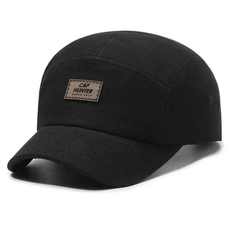 Hip-Hop-Retro-Short-Brim-Baseball-Hat-Men-Male-Soft-Cotton-Adjustable ...