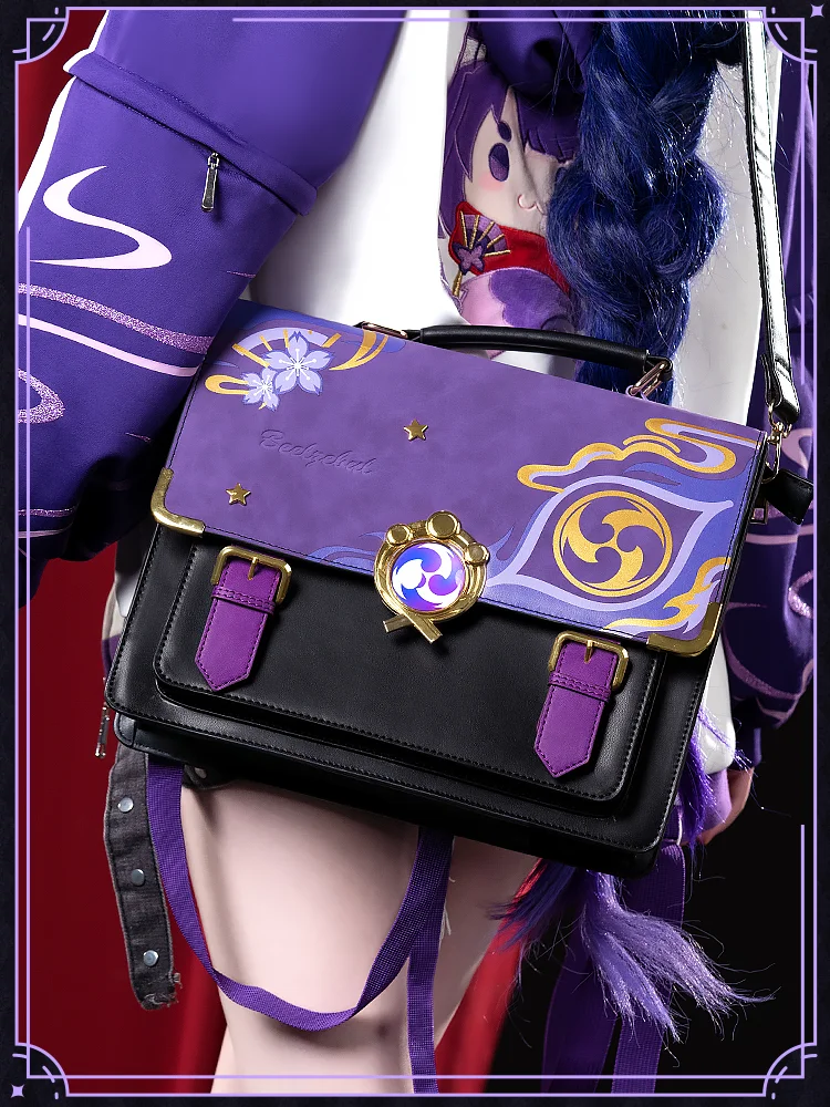 Genshin-Impact-MiHoYo-mochila-Raiden-Shogun-Keqing-Lisa-Minci-insignia ...