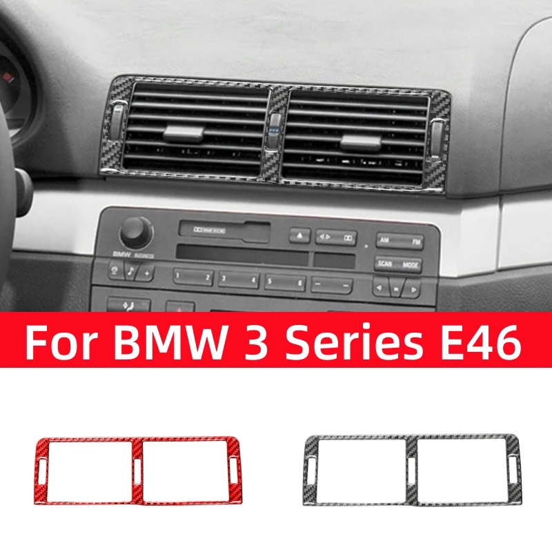 For BMW 3 Series E46 1999-2004 Accessories Carbon Fiber Car Dashboard ...