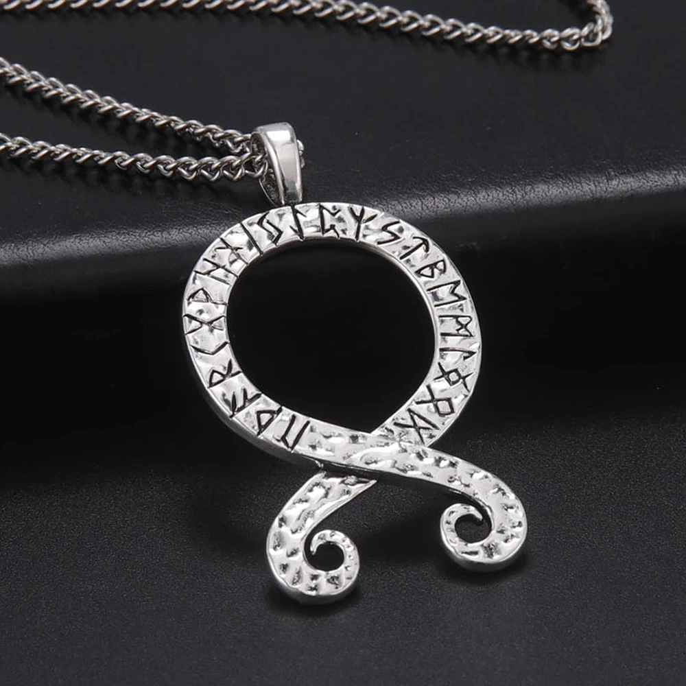 Dawapara-Troll-Cross-Necklace-Nordic-Viking-Rune-Pendant-Swedish ...