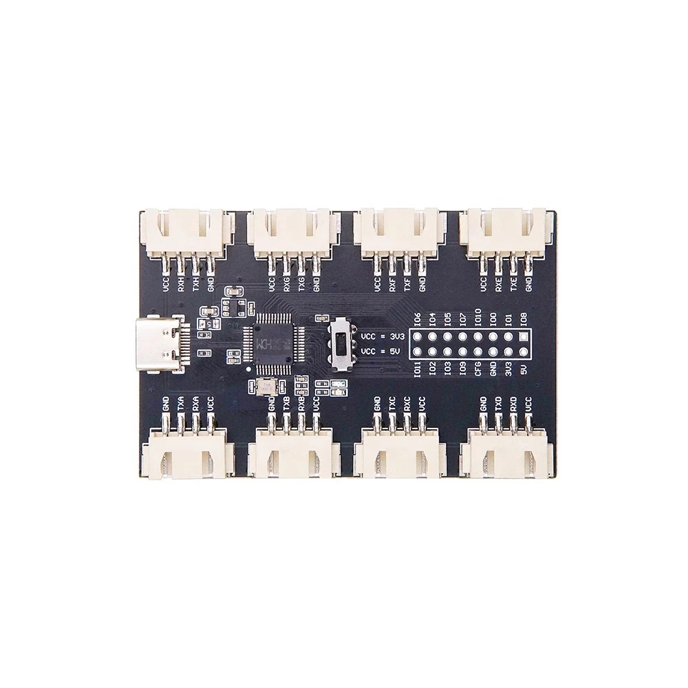 USB-to-8-channel-TTL-serial-module-CH348-high-speed-multiple-UART ...