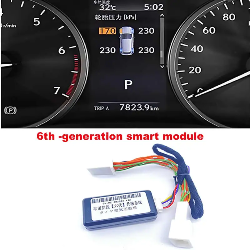 For-Lexus-IS-NX-NX200t-NX300h-Series-2015-2020-Car-TPMS-Tire-Pressure ...