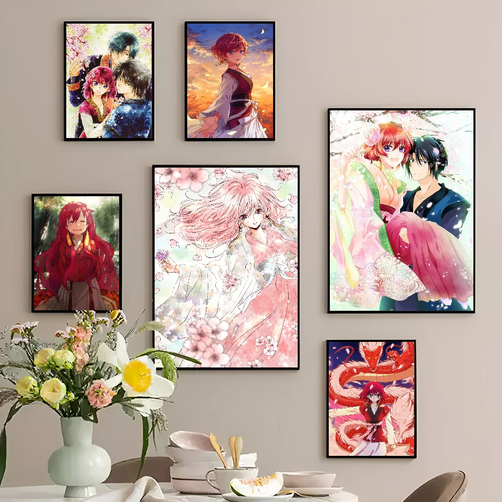 Yona Of The Dawn Self-adhesive Art Poster Fancy Wall Sticker for Living ...