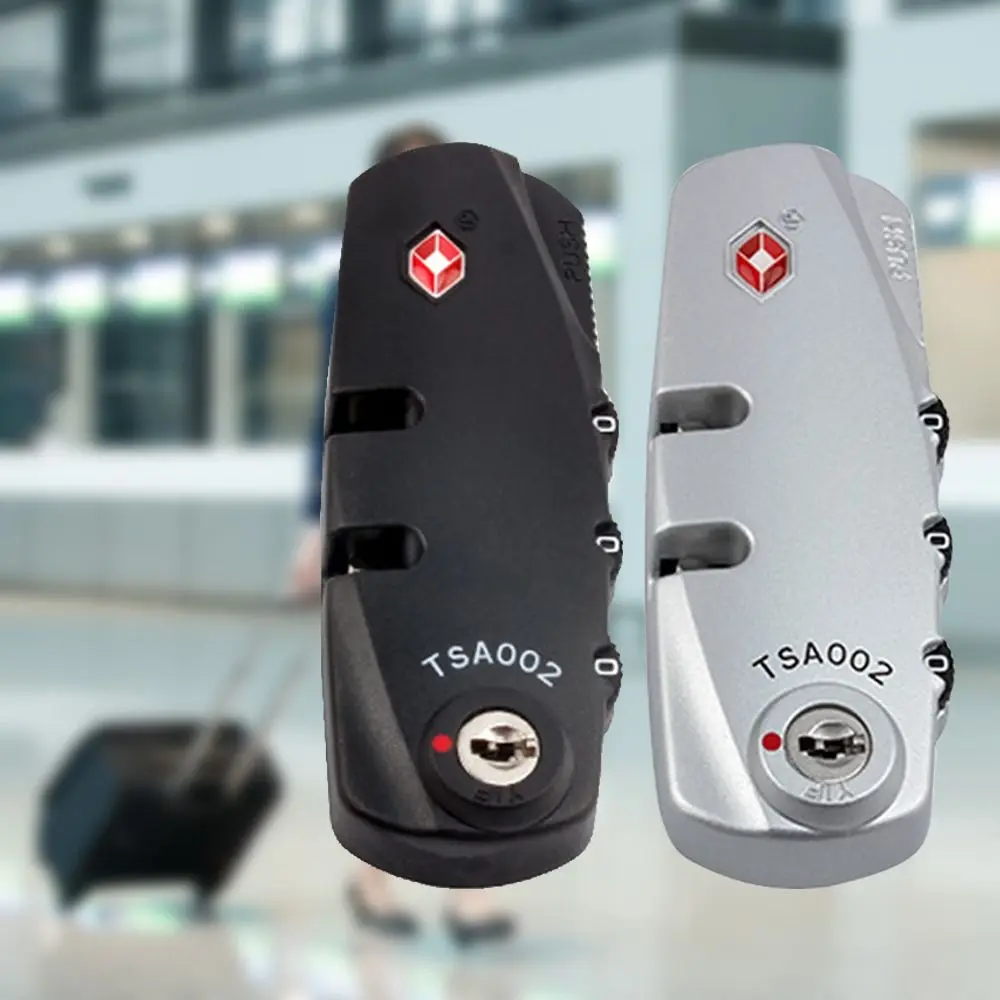 TSA-3-Digit-Password-Lock-Steel-Wire-Security-Lock-Suitcase-Luggage ...