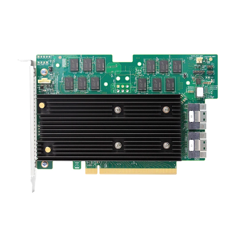 Broadcom-MegaRAID-9670W-16i-24Gb-s-05-50113-00-PCIe4-0-x16-8GB-Cache-2x ...