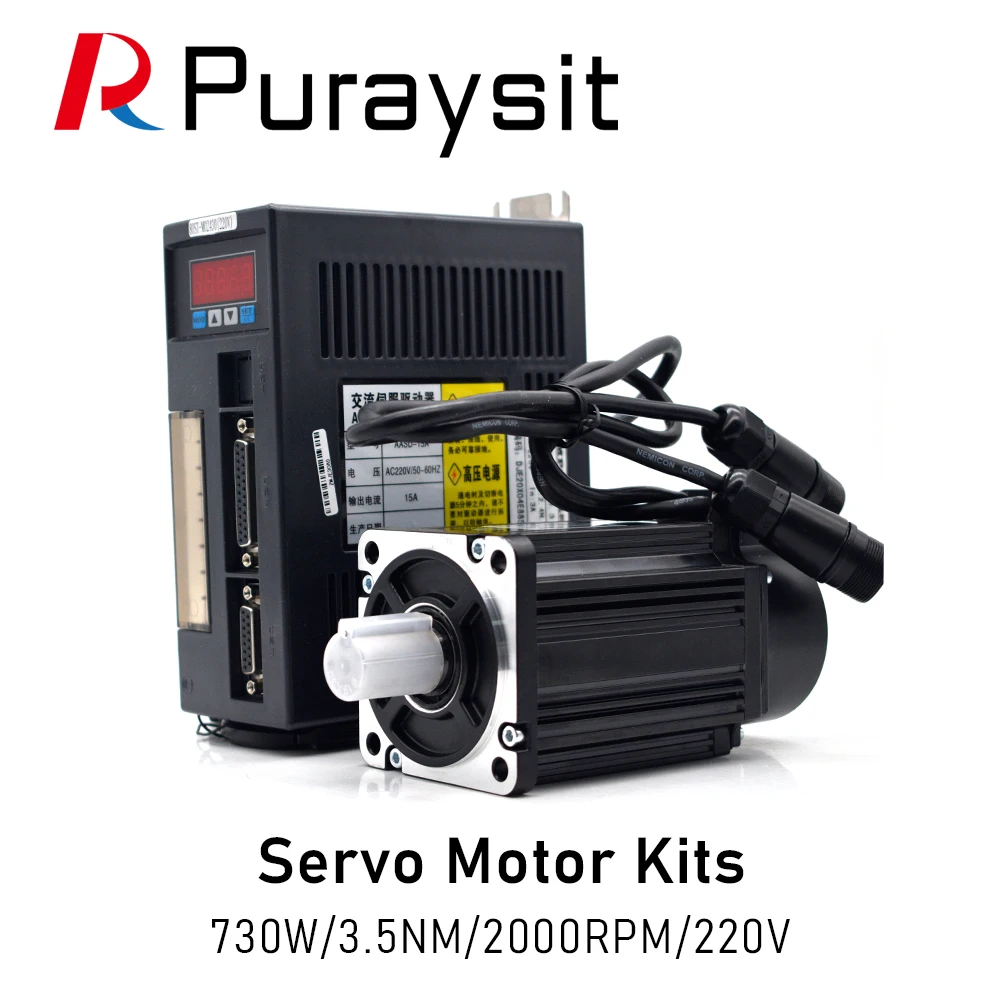 Puraysit-AC-Servo-Motor-Kits-730W-80ST-M02430-AASD15A-3-5NM-2000RPM ...