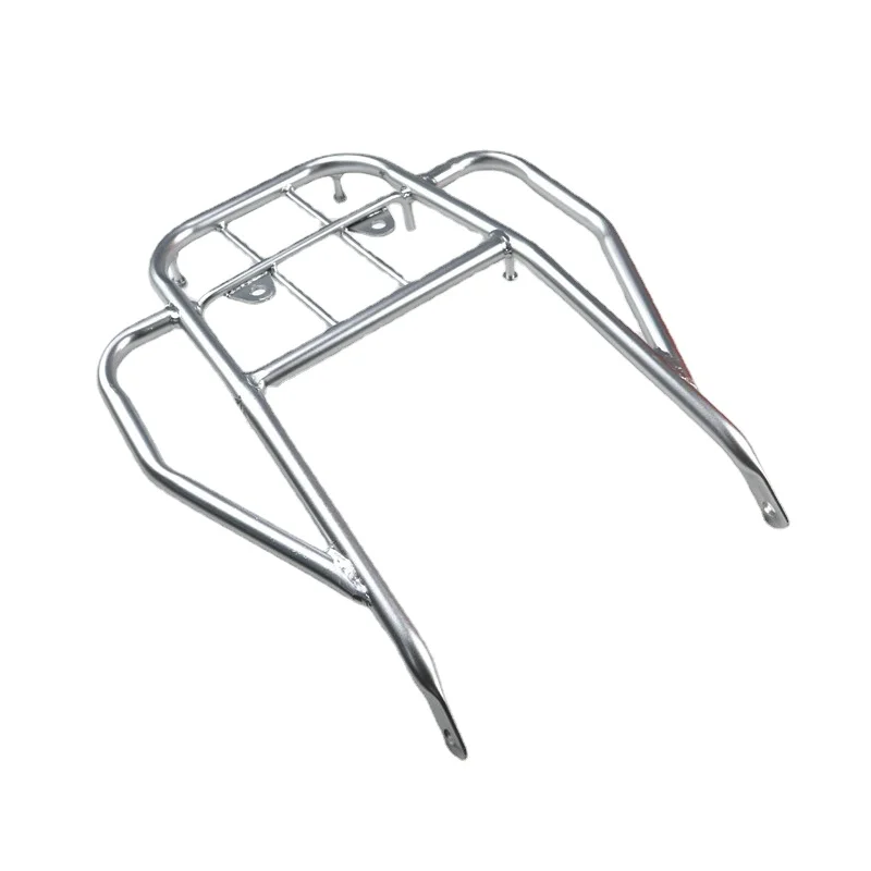 Silver-Motorbike-Luggage-Rack-Back-Cargo-Bracket-Carrier-for-Honda ...