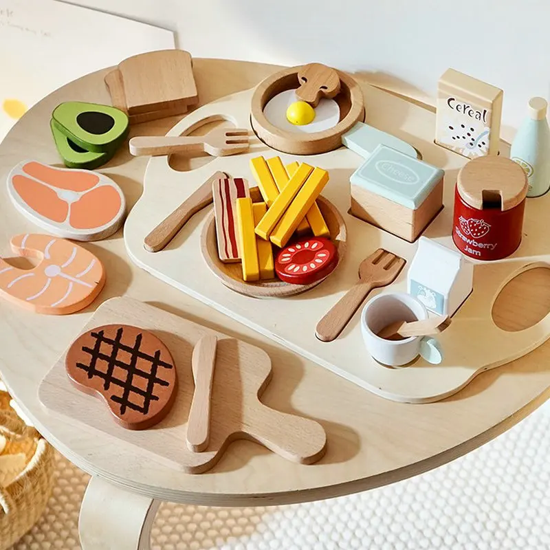 Children-Luxury-Kitchen-Pretend-Play-Set-Wooden-Imitation-Game-Pot-Set ...