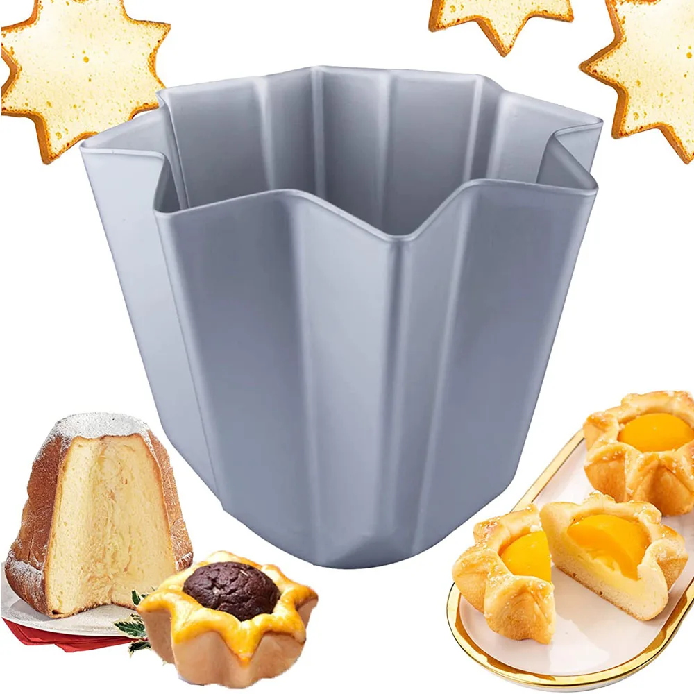 Aluminium Kitchen Accessories Bakeware | Non-stick Pandoro Mold ...