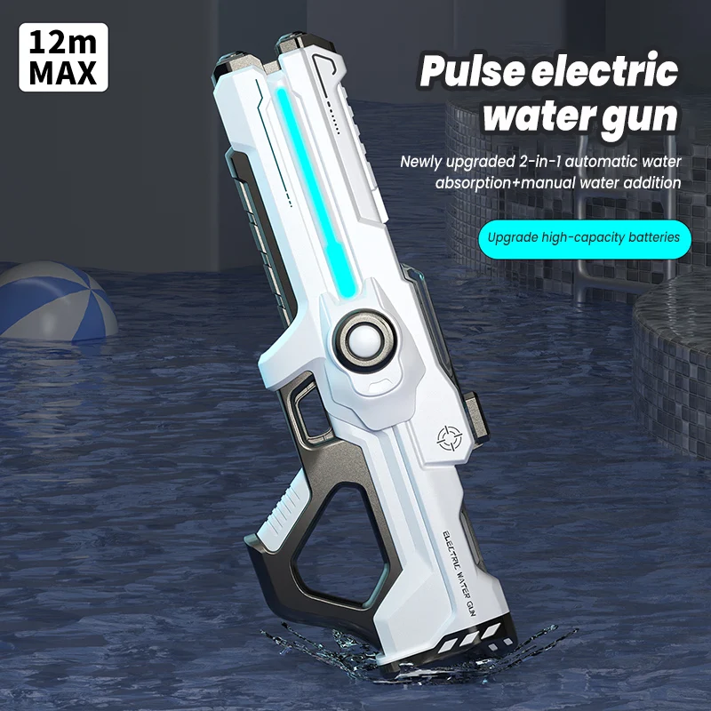 Water-Gun-Electric-Fully-Automatic-Suction-High-Pressure-Water-Blaster ...
