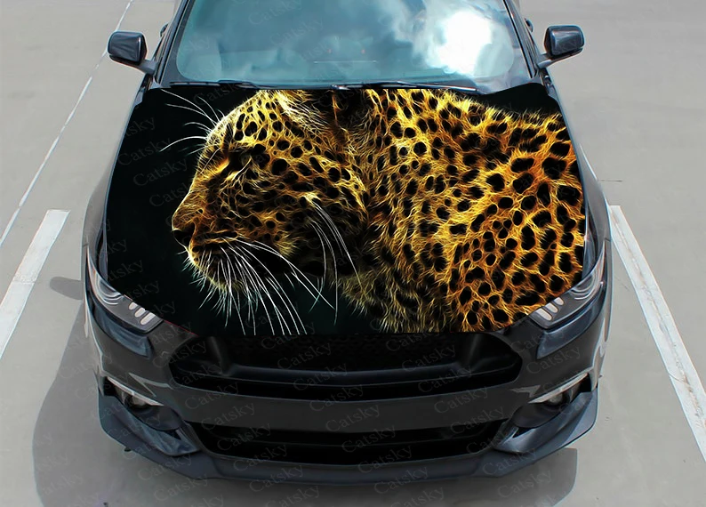 Leopard-Car-Hood-Decals-Vinyl-Stickers-Graphic-Packaging-Decals-Car ...