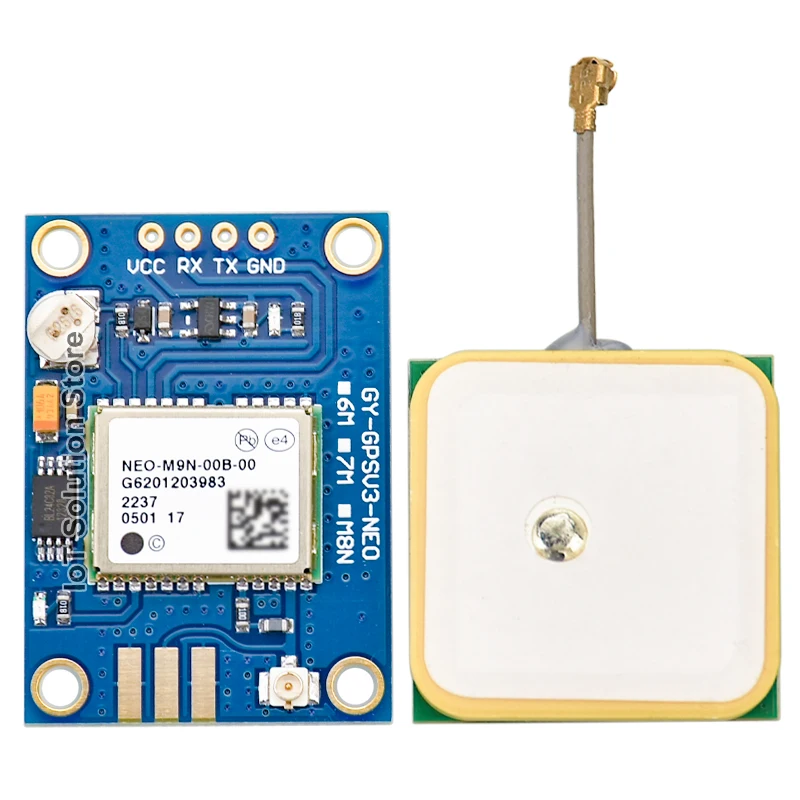GY-GPSV3-M9N NEO-M9N GPS Glonass BDS GNSS Module with Active Ceramic ...
