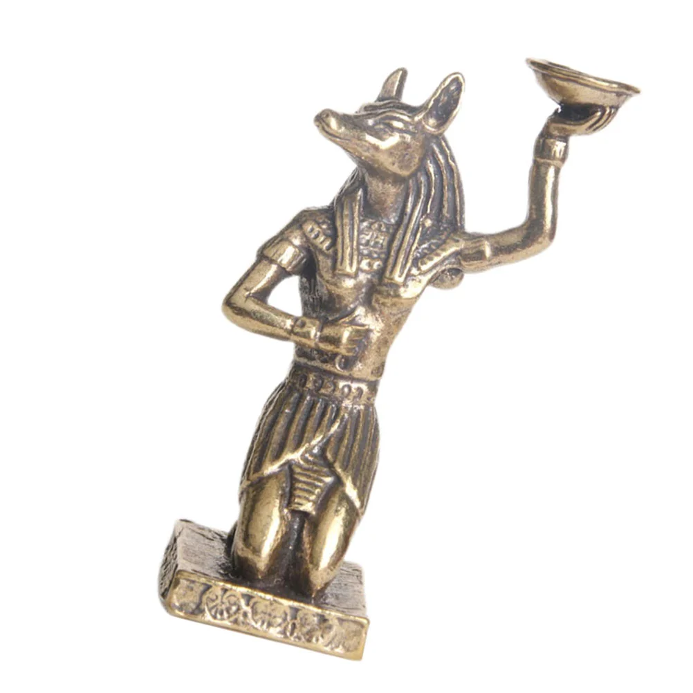 Brass-Egyptian-Statue-Anubis-Statues-Decoration-Craft-Figurine-Desktop ...