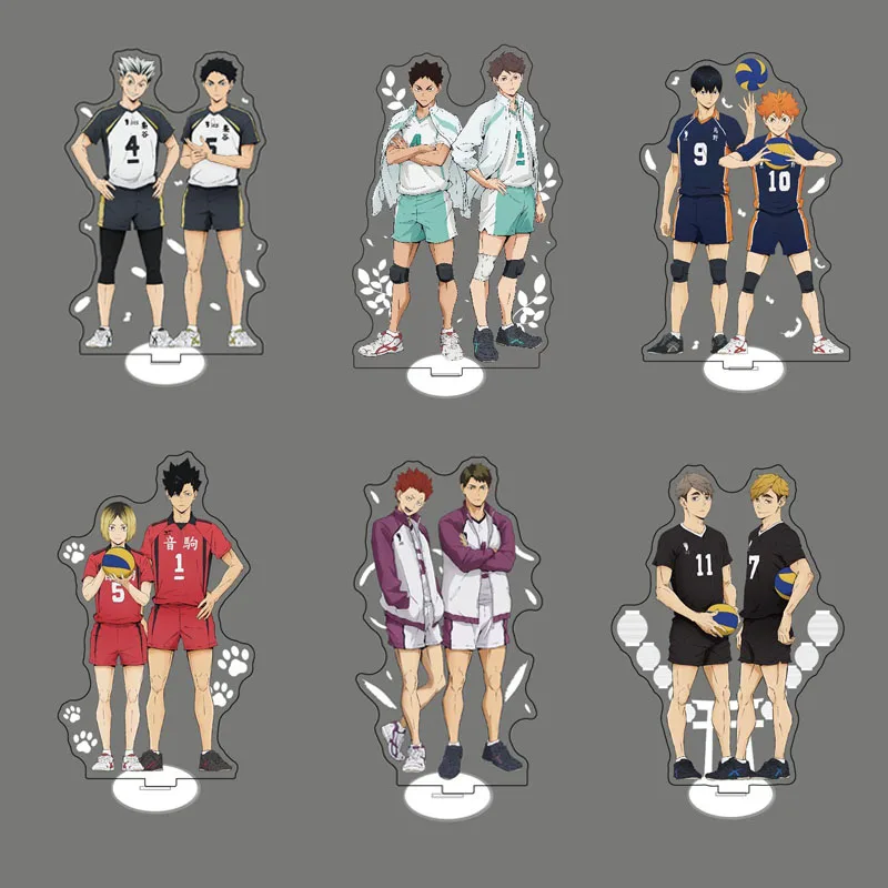 Anime Haikyuu!! 15cm Volleyball Boys Acrylic Stand Figure Hinata Shoyo ...