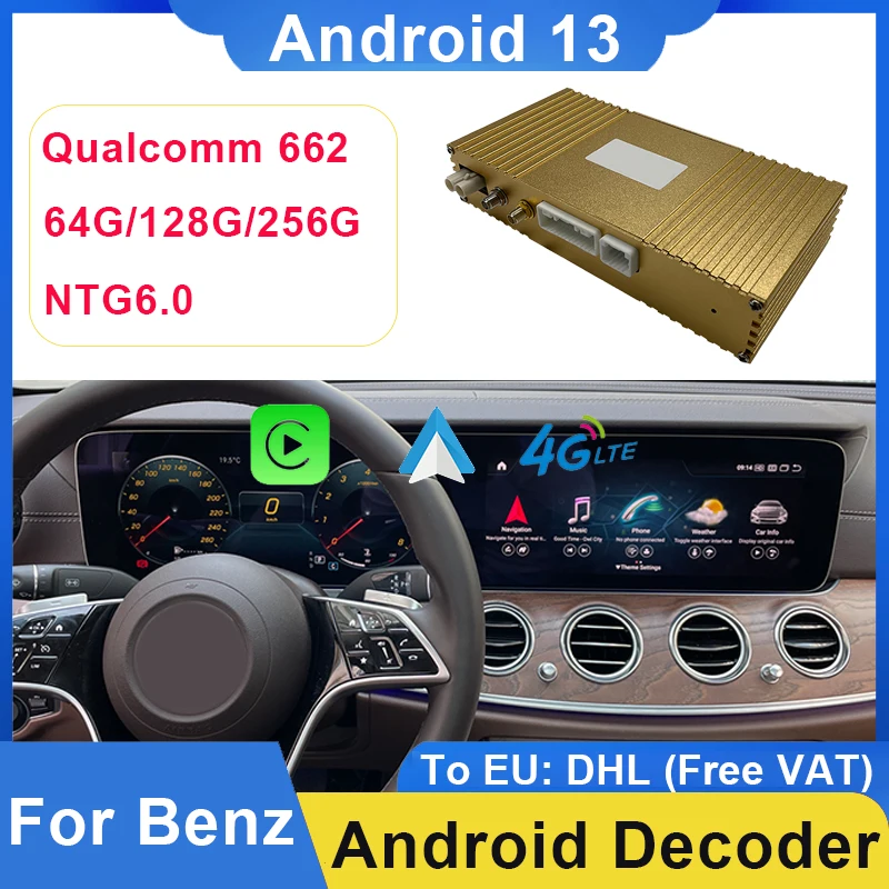 Qualcomm-Android-Decoder-Box-For-Mercedes-Benz-A-C-E-V-G-GLA-GLB-GLC ...