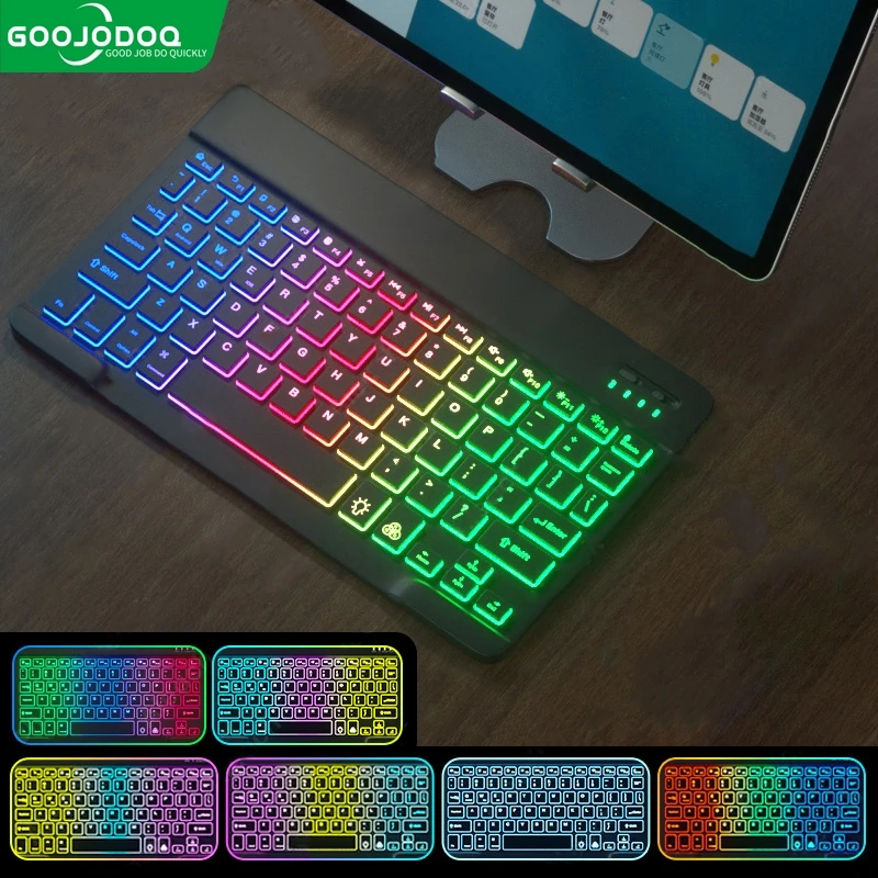 Wireless-Backlight-Keyboard-For-iOS-Android-All-Windows-System ...