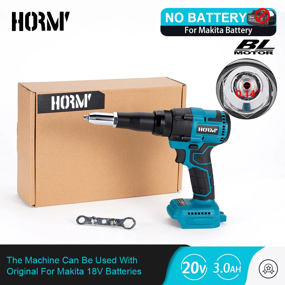 Electric-Rivet-Gun-Brushless-Wireless-Rivet-Nut-Gun-Power-Cordless ...