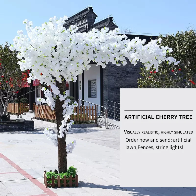 Artificial-Cherry-Tree-for-Home-Decoration-Maple-Tree-Wedding ...