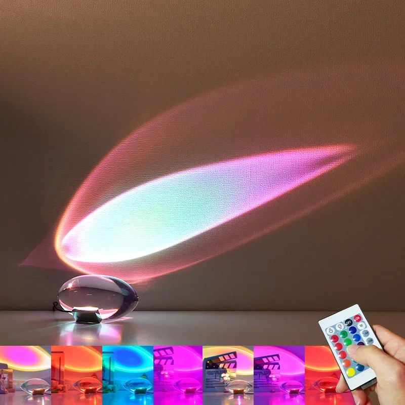Italian Designer Led Table Lamp Eye of The Sky Crystal Bedside Lamp ...