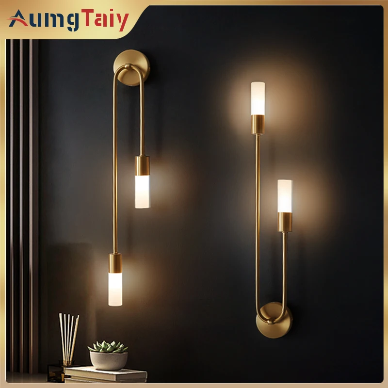 Nordic LED Personality U-Shaped Wall Lamp for Kitchen Dining Room ...