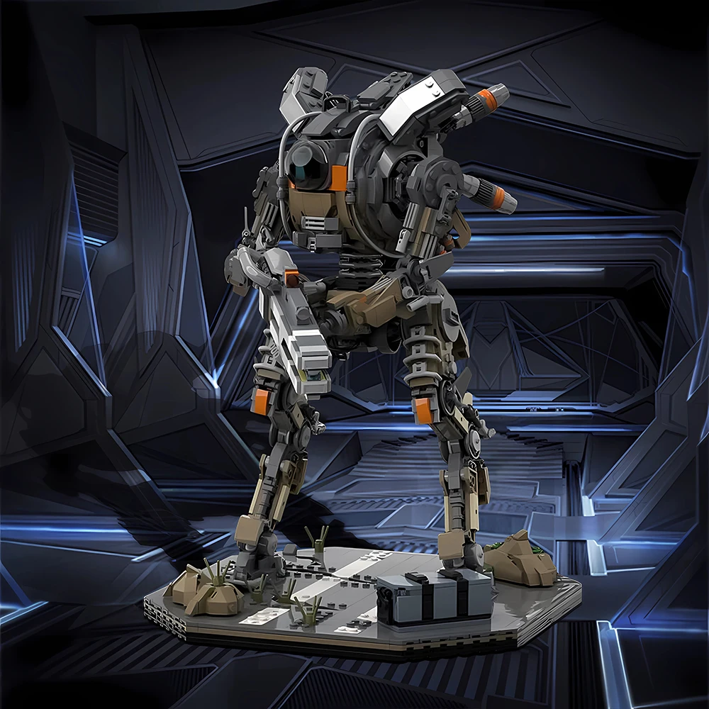 MOC-Titanfall-2-Building-Block-Model-Set-para-Crian-as-Titan-Reaper-Rob ...