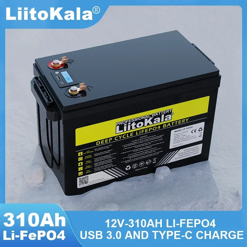 LiitoKala-12v-310Ah-LiFePO4-battery-with-12-8V-BMS-For-RV-Campers-Golf ...