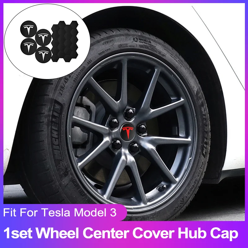 1set Car Styling Wheel Center Cover Silicone Tire Cap Screw Rim Cover ...
