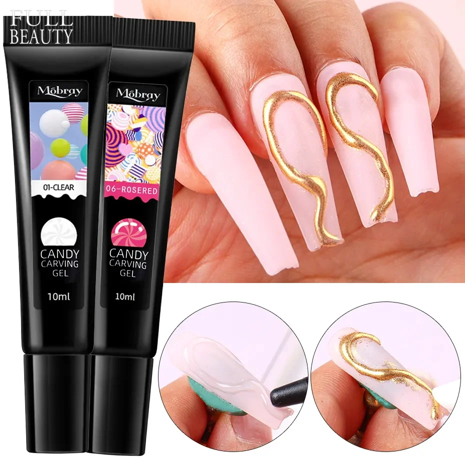 5D-Pudding-Nail-Gel-Tube-Candy-Emboss-Painting-Solid-Gel-Polish ...