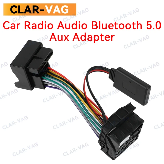 Bluetooth 5.0 Module Receiver Adapter Radio Stereo AUX Cable Adapter ...