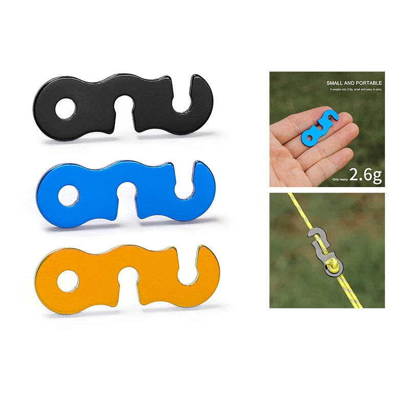 Tents Securing Accessories 10pcs Adjustable Camping Tent Cord Rope ...