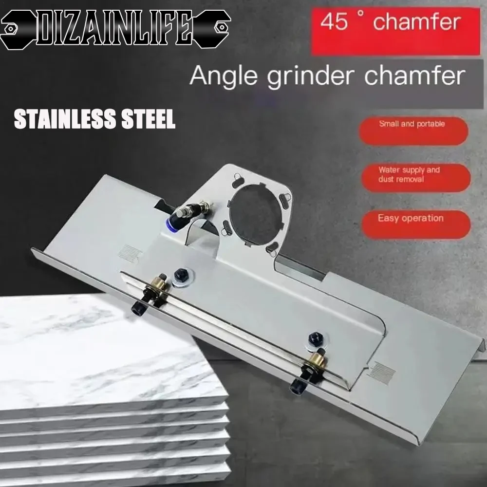 Angle-Grinder-45-Degree-Stand-Cutting-Ceramic-Stone-Chamfering-Holder ...