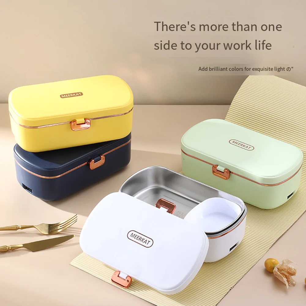 900ML-Electric-Lunch-Box-Portable-Water-Heating-Bento-Stainless-Steel ...