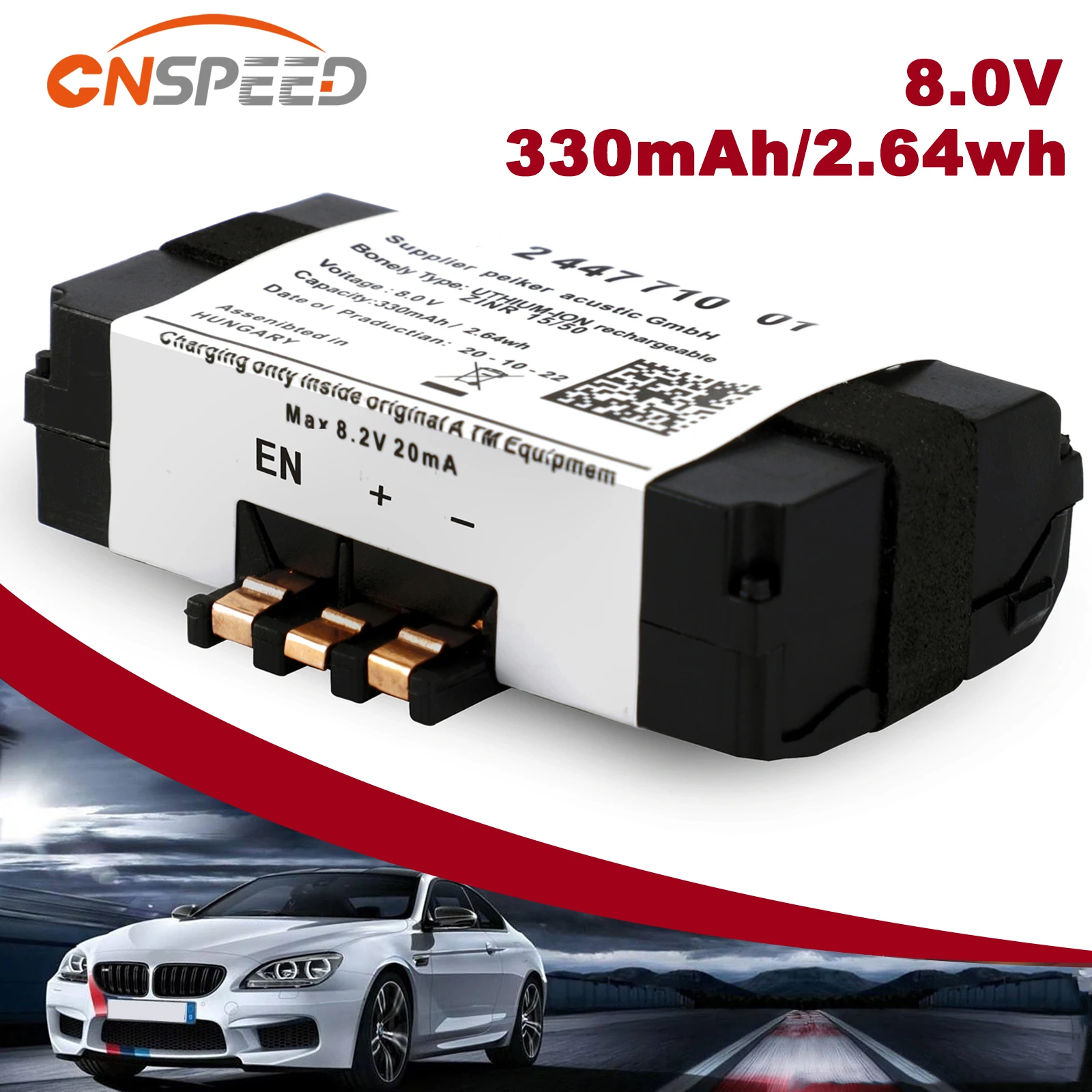 Car-Emergency-Battery-For-BMW-84102447710-84-10-2-447-710-SOS-Emergency-Battery-Electromagnetic ...