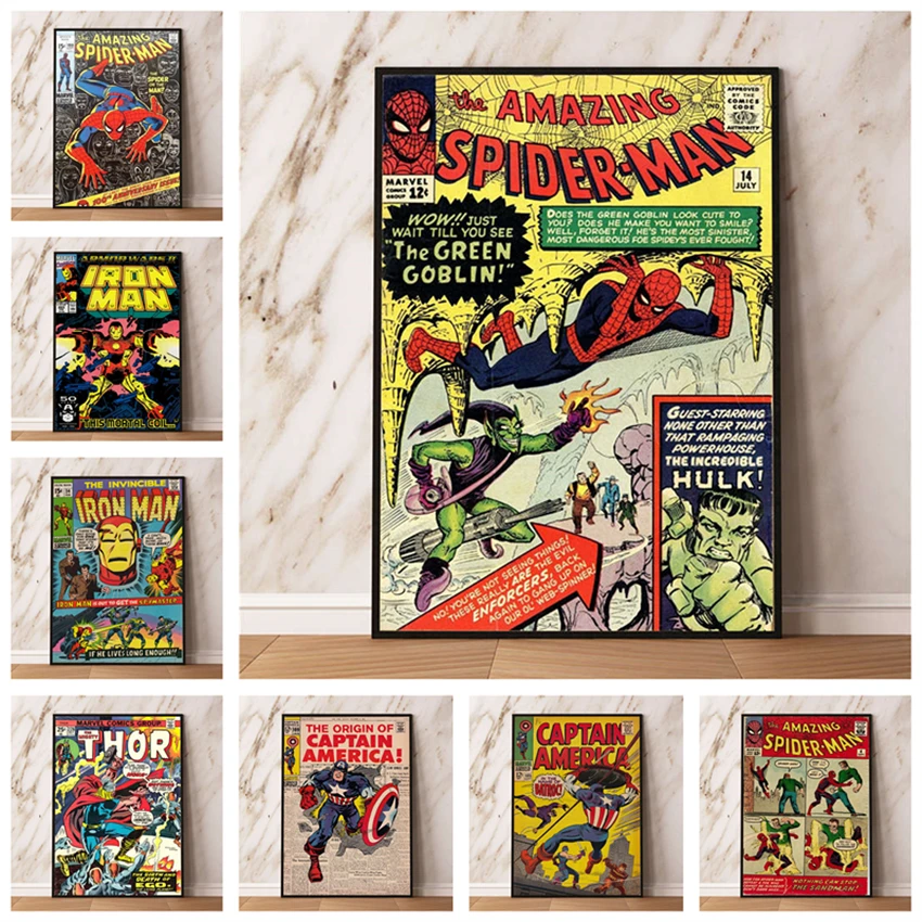 Avengers Comic Poster