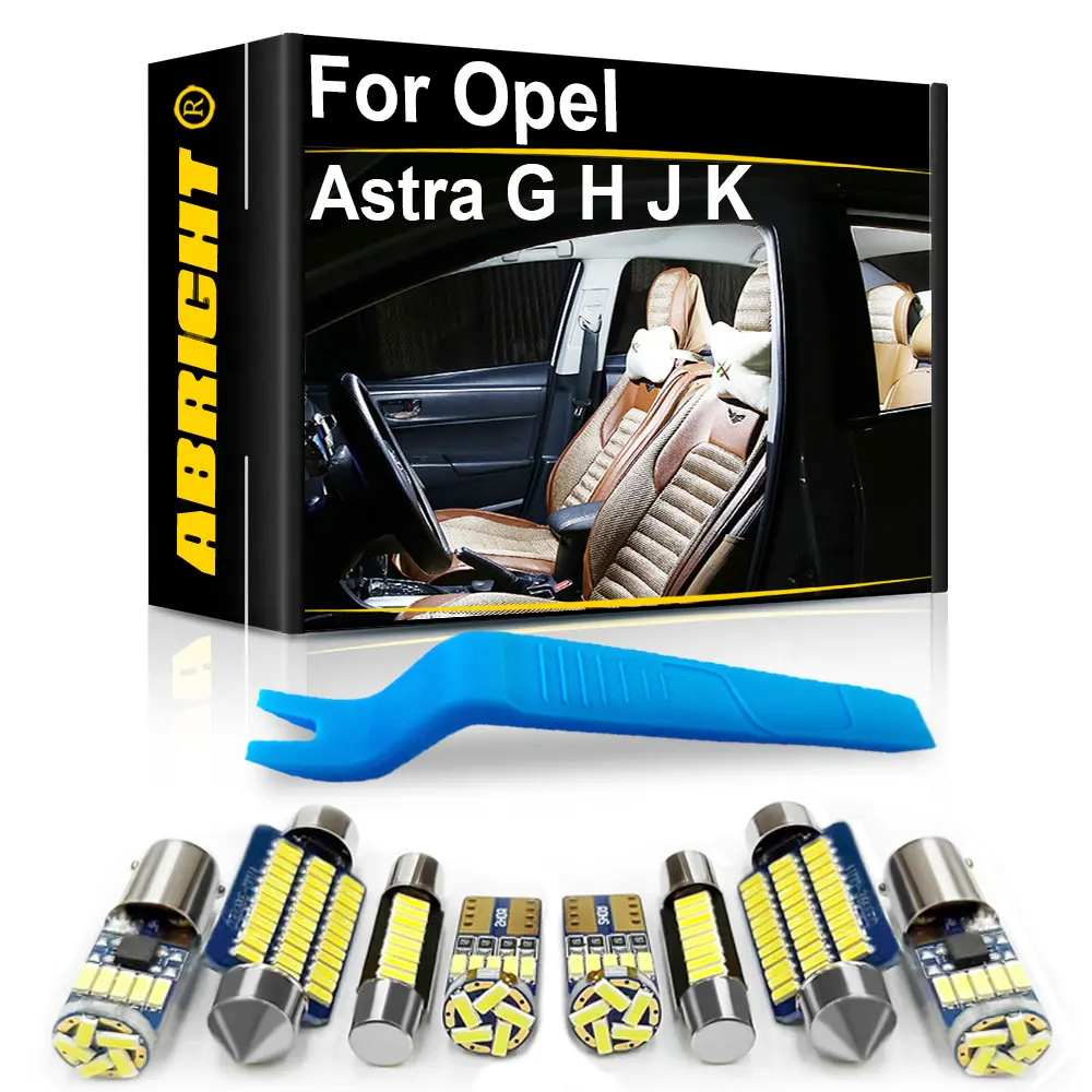 Car-LED-Interior-Lights-Canbus-For-Opel-Astra-G-H-J-K-GTC-1998-1999 ...