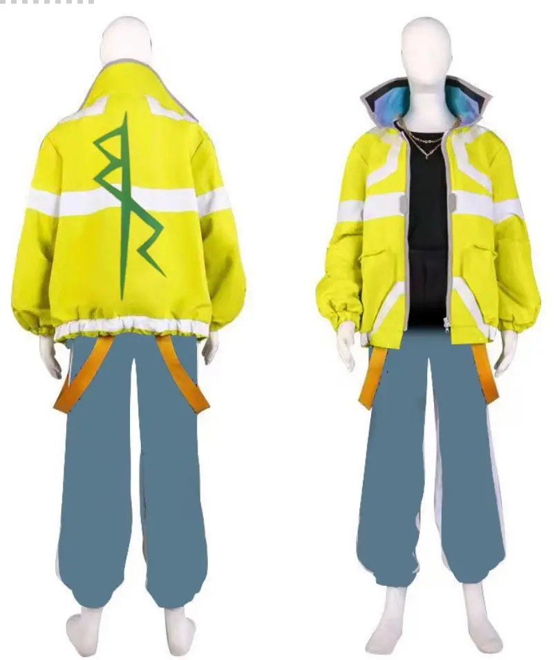 Anime David Martinez Cosplay Traje Roupas Jaquetas Legal Casaco Unissex ...