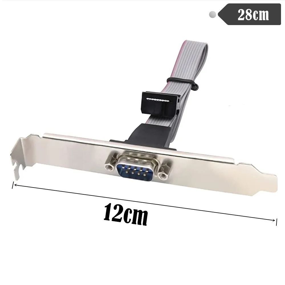 Motherboard-10Pin-Female-to-DB9-RS232-9Pin-Male-Serial-Port-Full-Height ...