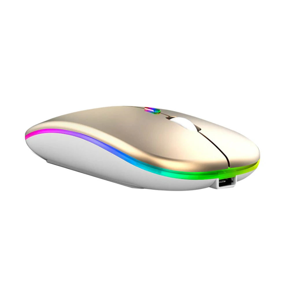 Wireless-Rechargeable-Computer-Mouse-Silent-Metal-Scroll-Wheel-Mouse-PC ...
