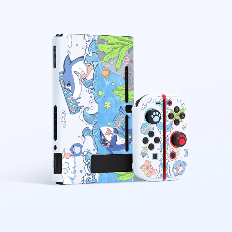 Protective Case Hard Shell for Nintendo Switch PC Full Cover Cool Cute ...
