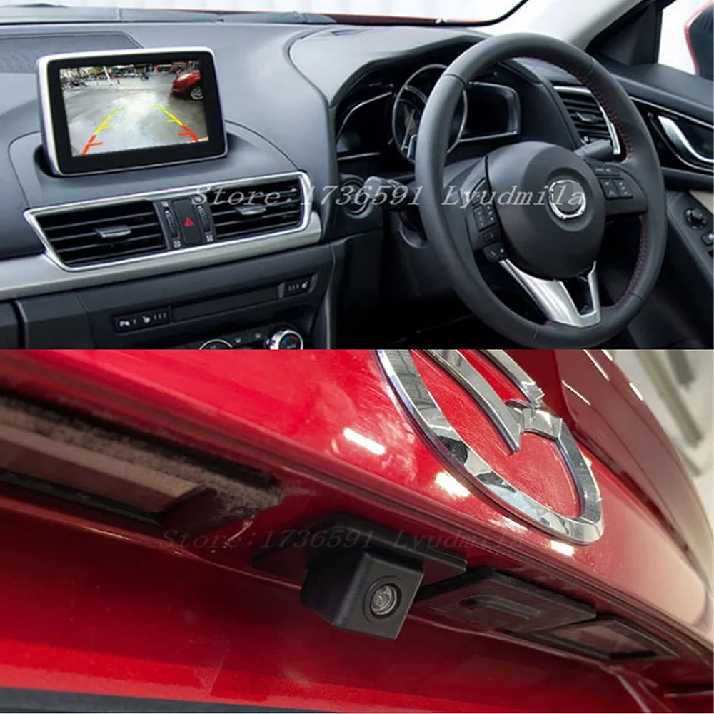 For-Mazda-3-Axela-BM-BN-Sedan-2014-2015-2016-2017-2018-Car-Rear-View ...