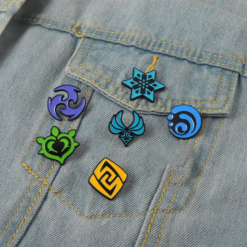 Genshin-Alfileres-esmaltados-con-visi-n-de-impacto-broche-personalizado ...