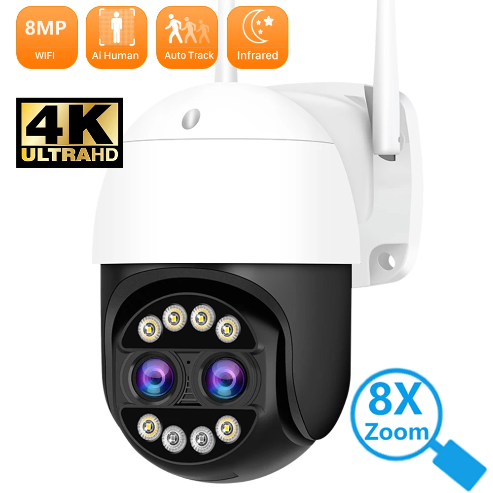 8MP-4K-IP-WiFi-Camera-Outdoor-Dual-Lens-8X-Digital-Zoom-IP-Camera-Color ...