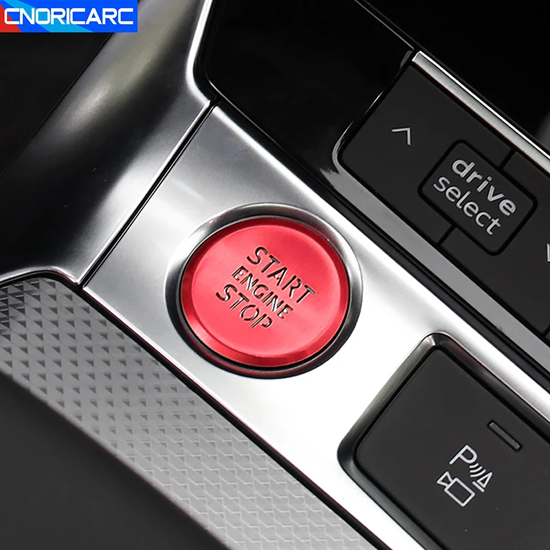 Car-Styling-One-click-Start-Button-Sticker-decorazione-Cover-Trim-per ...